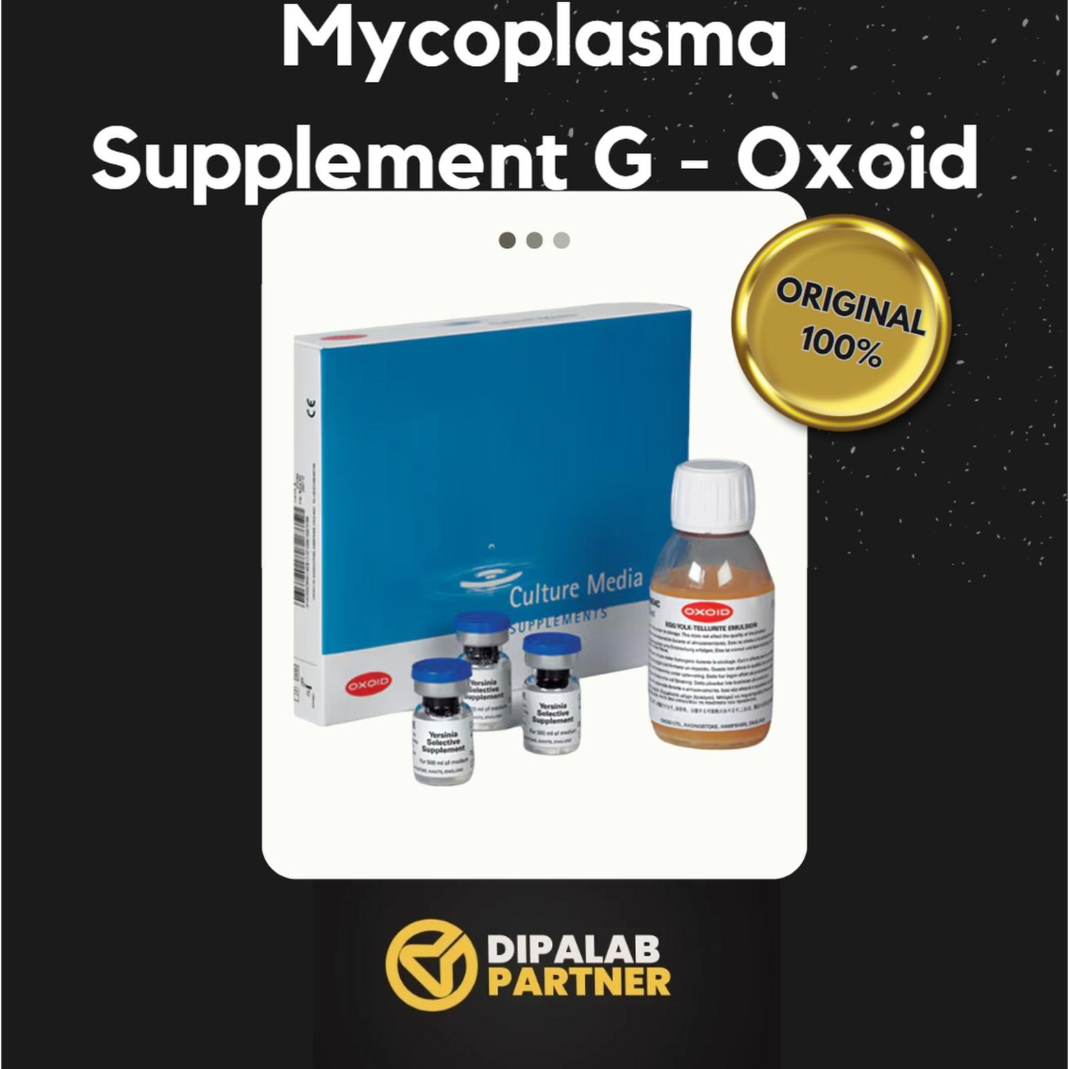 Mycoplasma Supplement G - Oxoid - Dipalabs